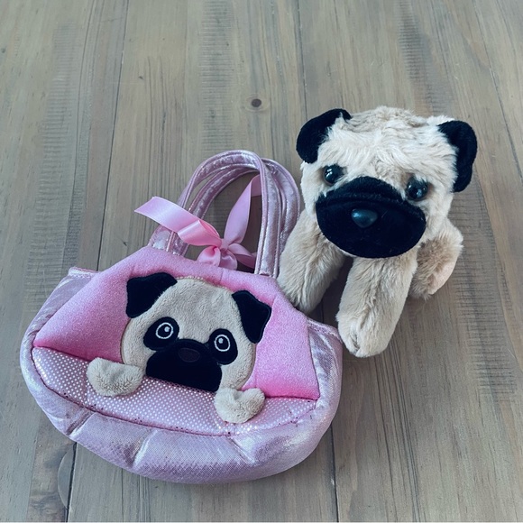 Aurora | Toys | Aurora Fancy Pals Peekaboo Pug Plush Stuffed Animal ...
